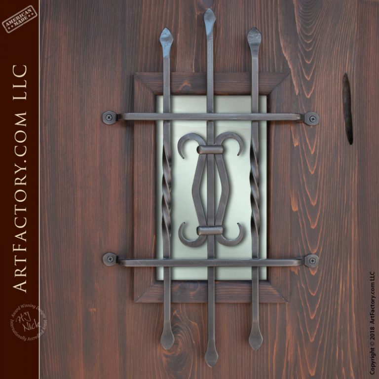 Door Grills: Custom Decorative Wrought Iron Security Grills