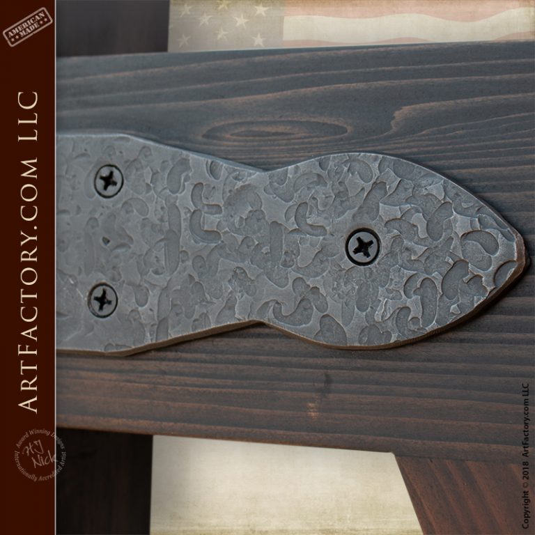 Wooden Driveway Gate: Custom Inverted Arched Design