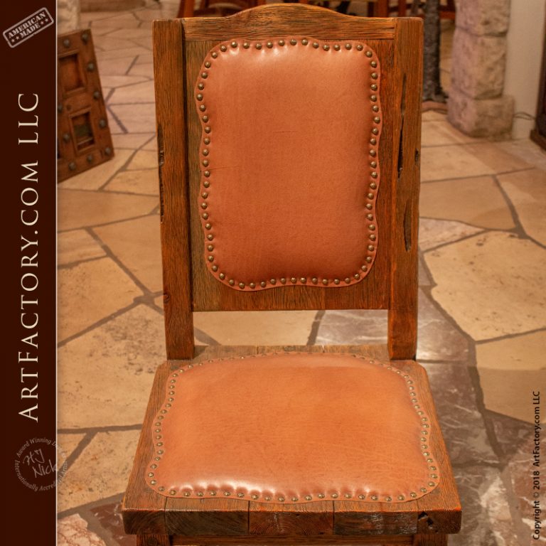 Rustic Castle Dining Chairs: European Style Easily Converts To Lodge