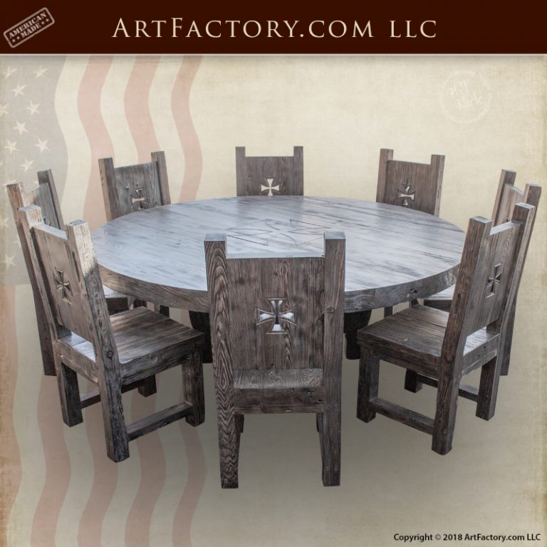 Custom Dining Tables: Master Hand Carved Heirloom Quality