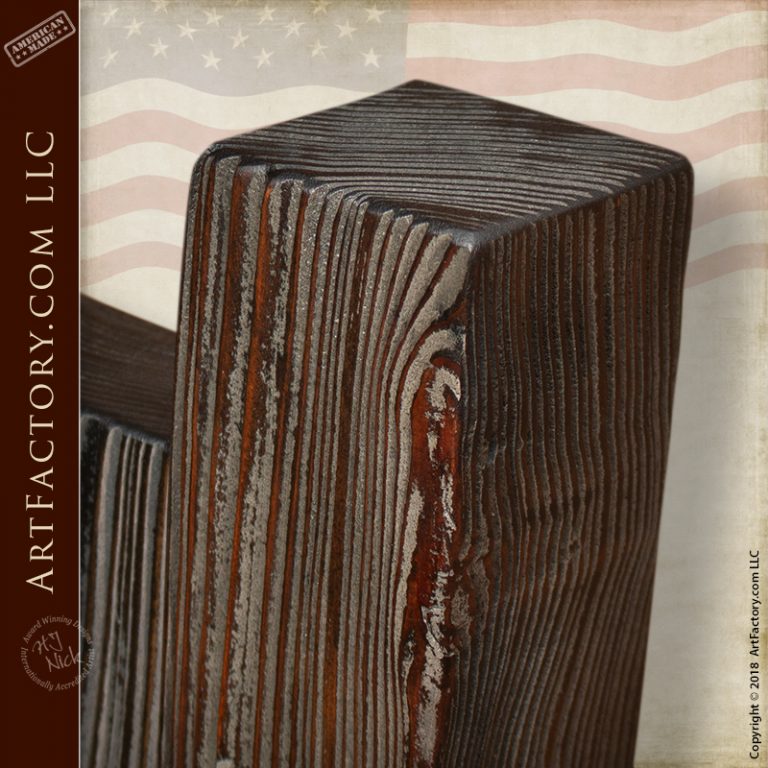 Round Castle Dining Table: Knights Templar Hand Carved Wood Chairs