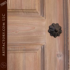 3 Panel Wood Door: Handmade By Master Craftsmen To Fine Art Quality