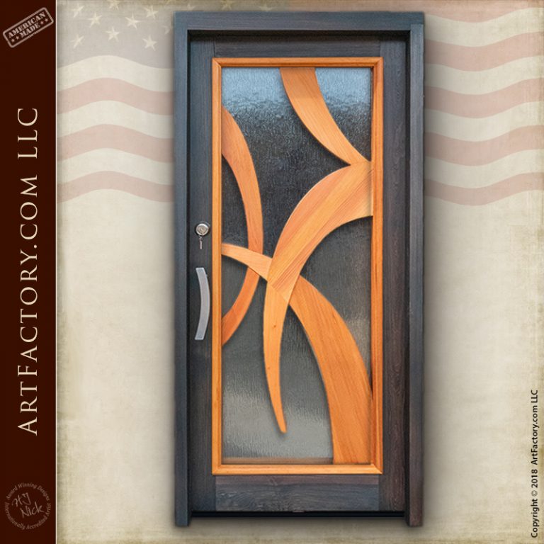 Modern Art Nouveau Door: Original Fine Art Designs By Artist H.J. Nick