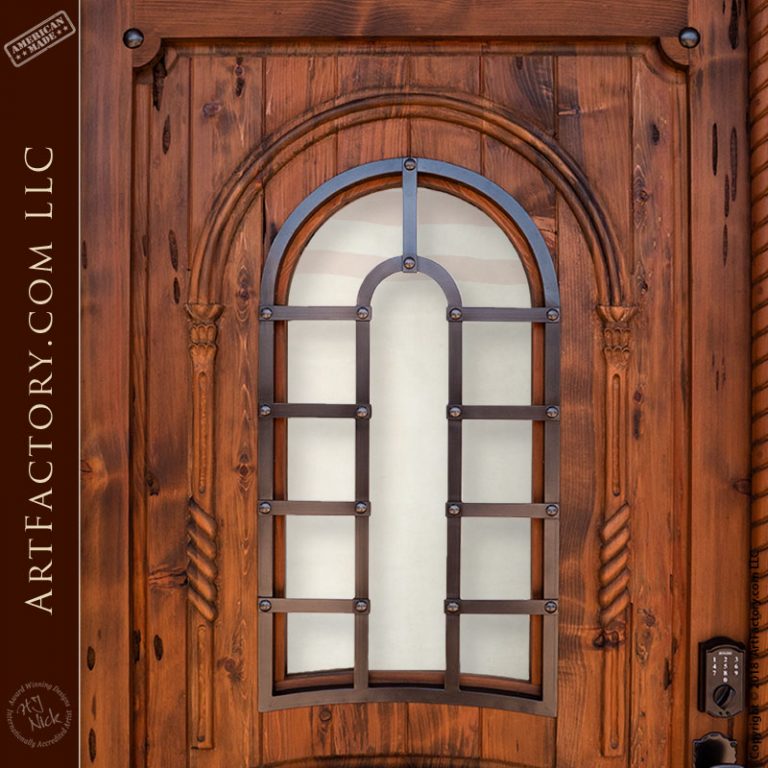 Western Grand Entrance Door: Master Hand Carved Custom Design