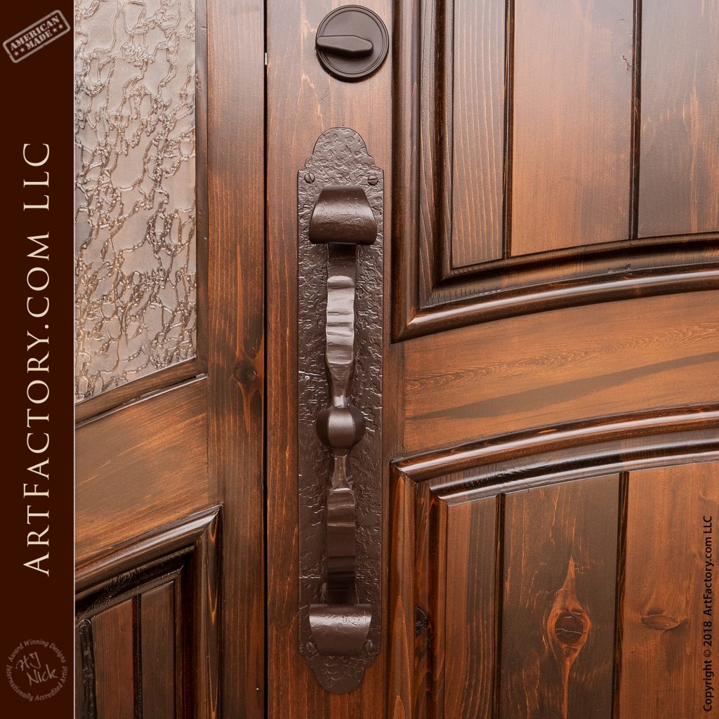 Semi Arched Front Door: With Custom Transom And Sidelights