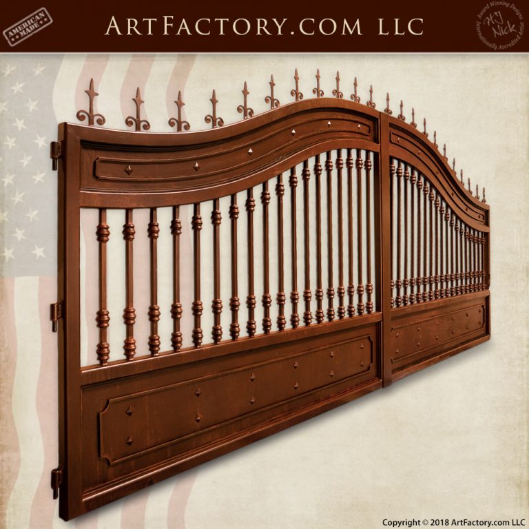 Wrought Iron Gates: Fine Art Custom Hand Forged Iron Gates