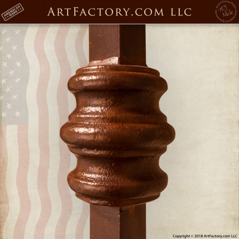 Custom Mansion Entrance Gate: An H.J. Nick Original Fine Art Design