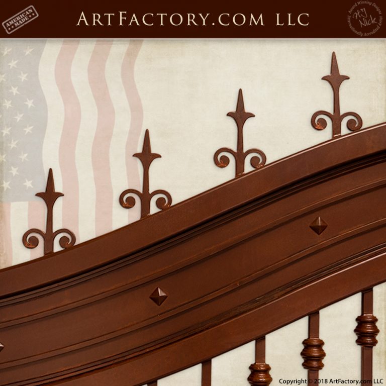 Custom Mansion Entrance Gate: An H.J. Nick Original Fine Art Design