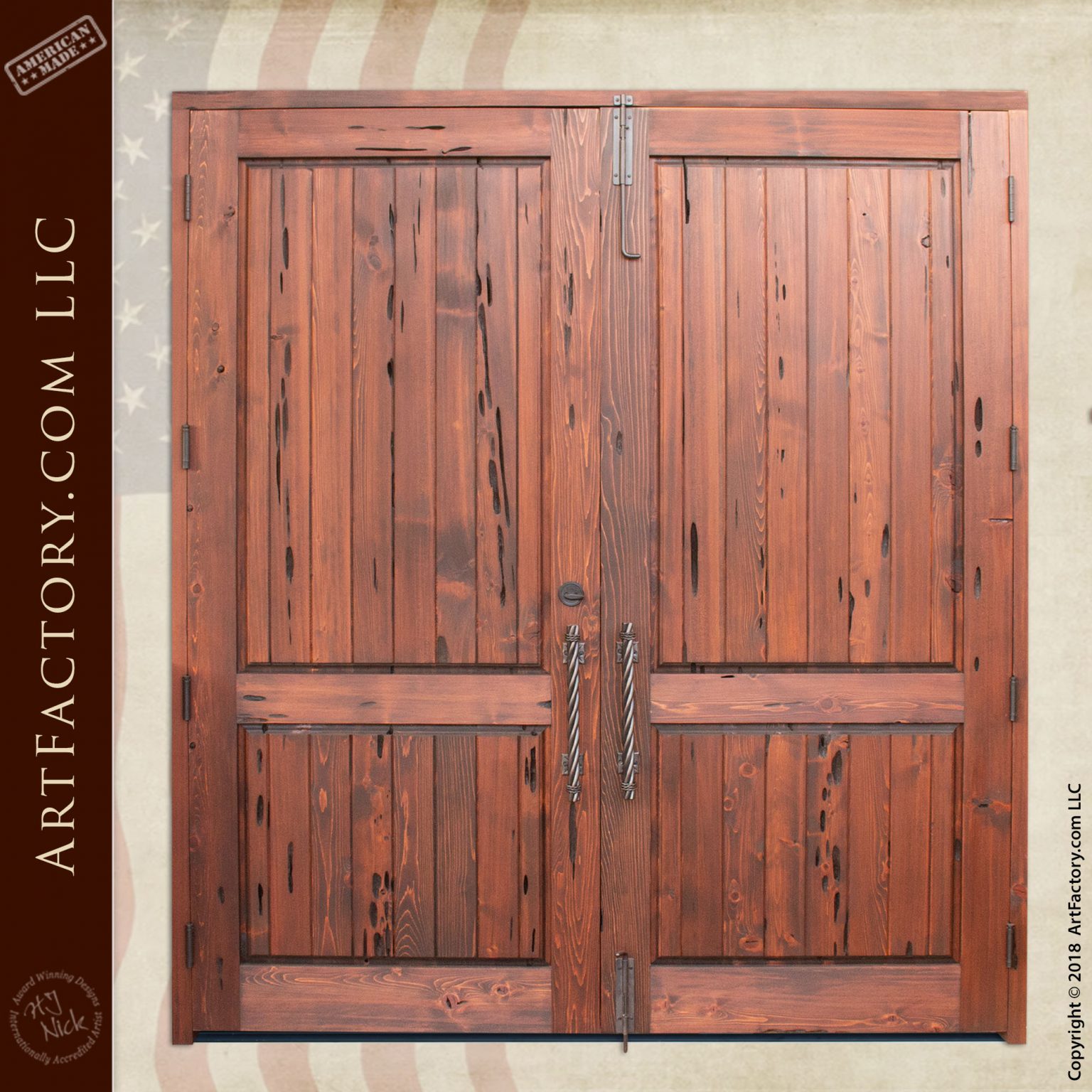 Hand Carved Rodeo Doors: Fine Art By The Hands Of One Master Carver