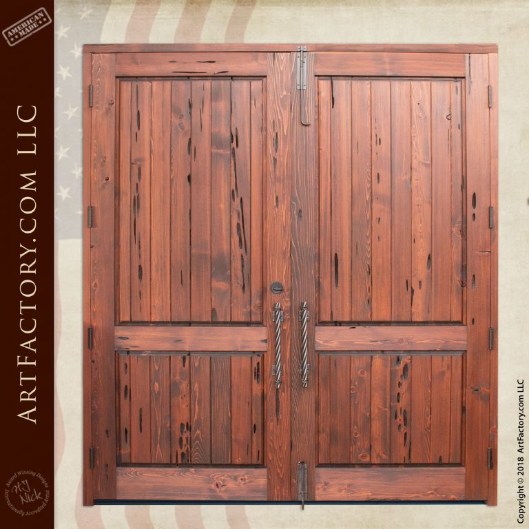 Hand Carved Rodeo Doors: Fine Art By The Hands Of One Master Carver