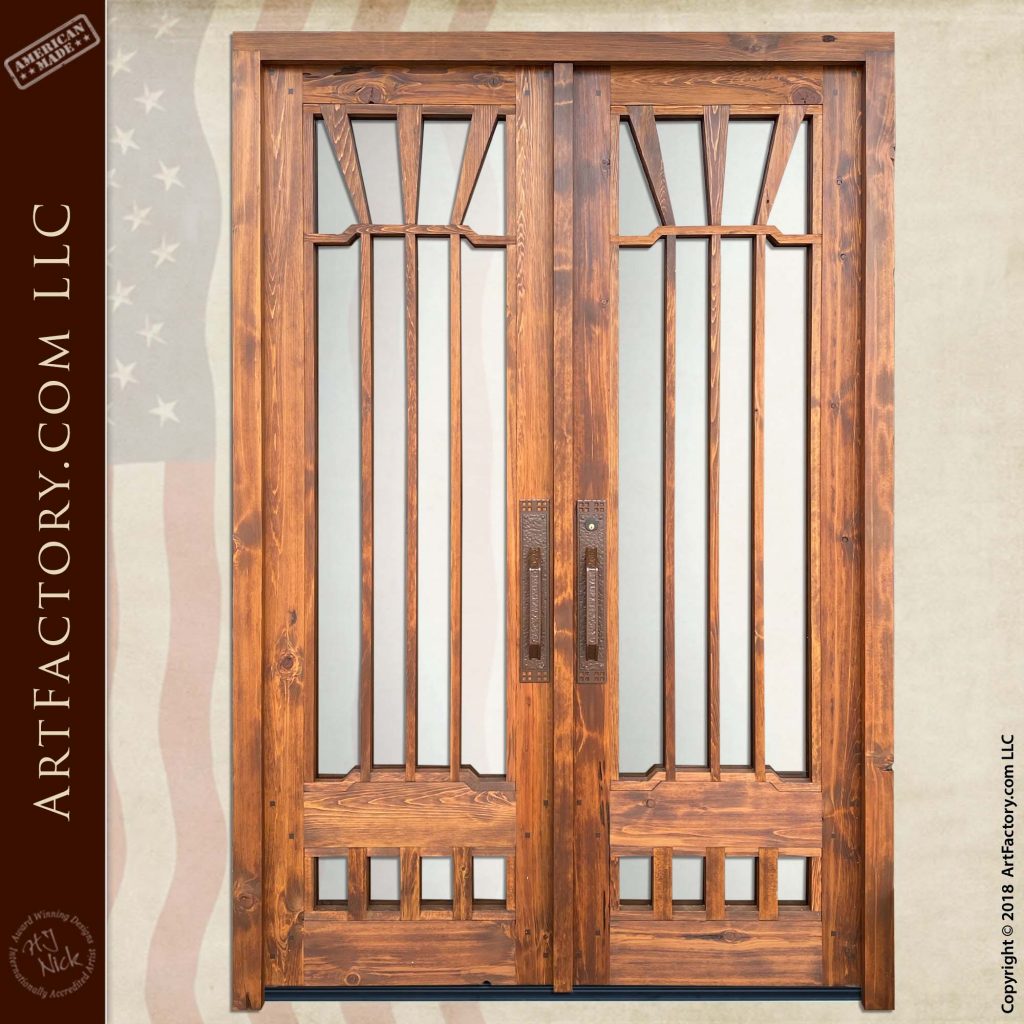Craftsman Style Doors: Handmade With All Natural Materials