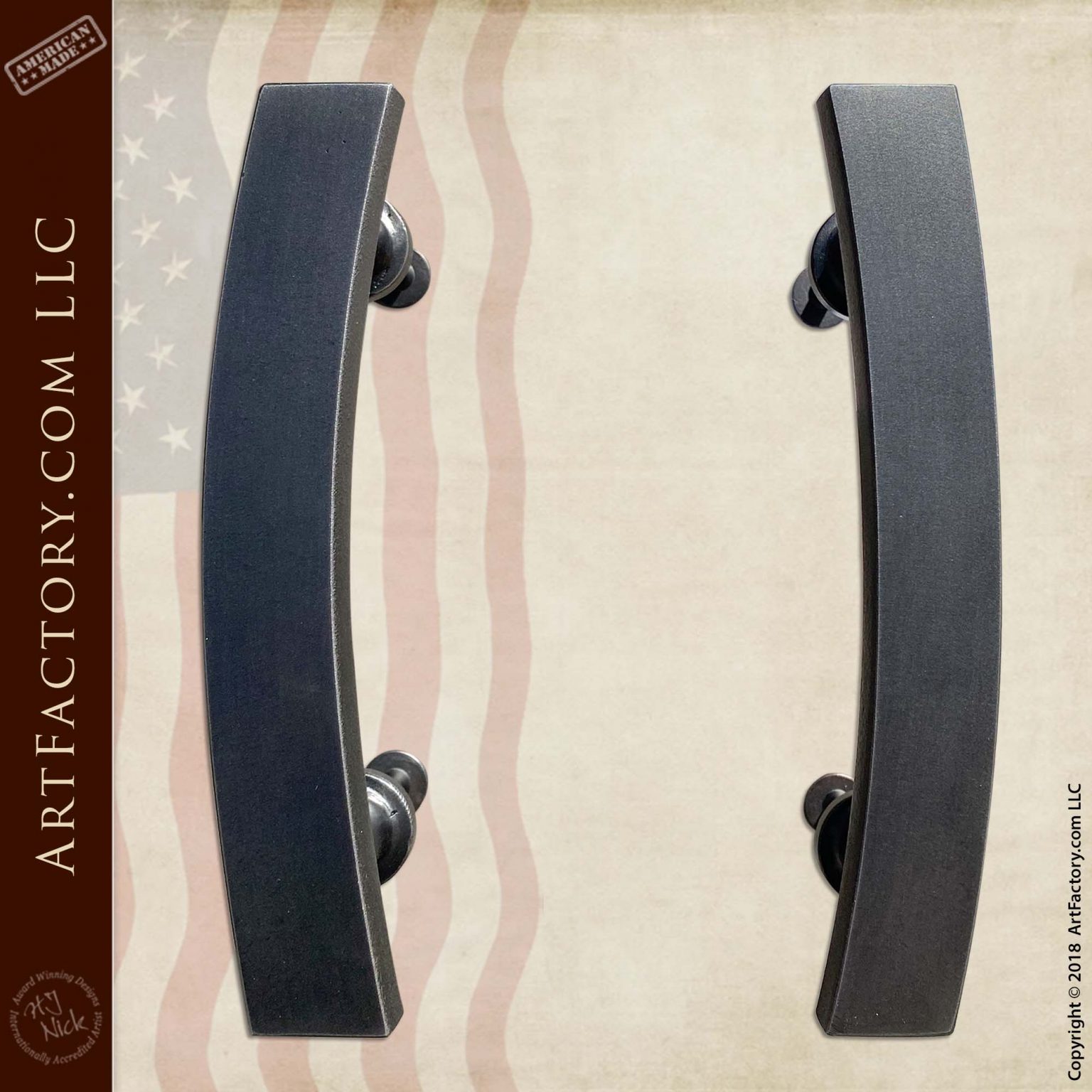 Custom Door Handles: Fine Art Hand Forged Pulls And Knobs