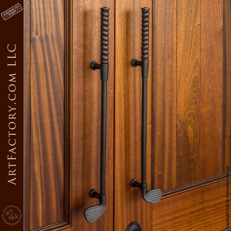 Theme Door Pulls: Custom Hand Forged Handles In Any Style