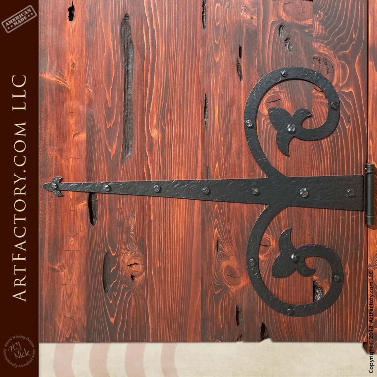 Custom Door Hinges: Heavy Duty Iron Latches And Hardware
