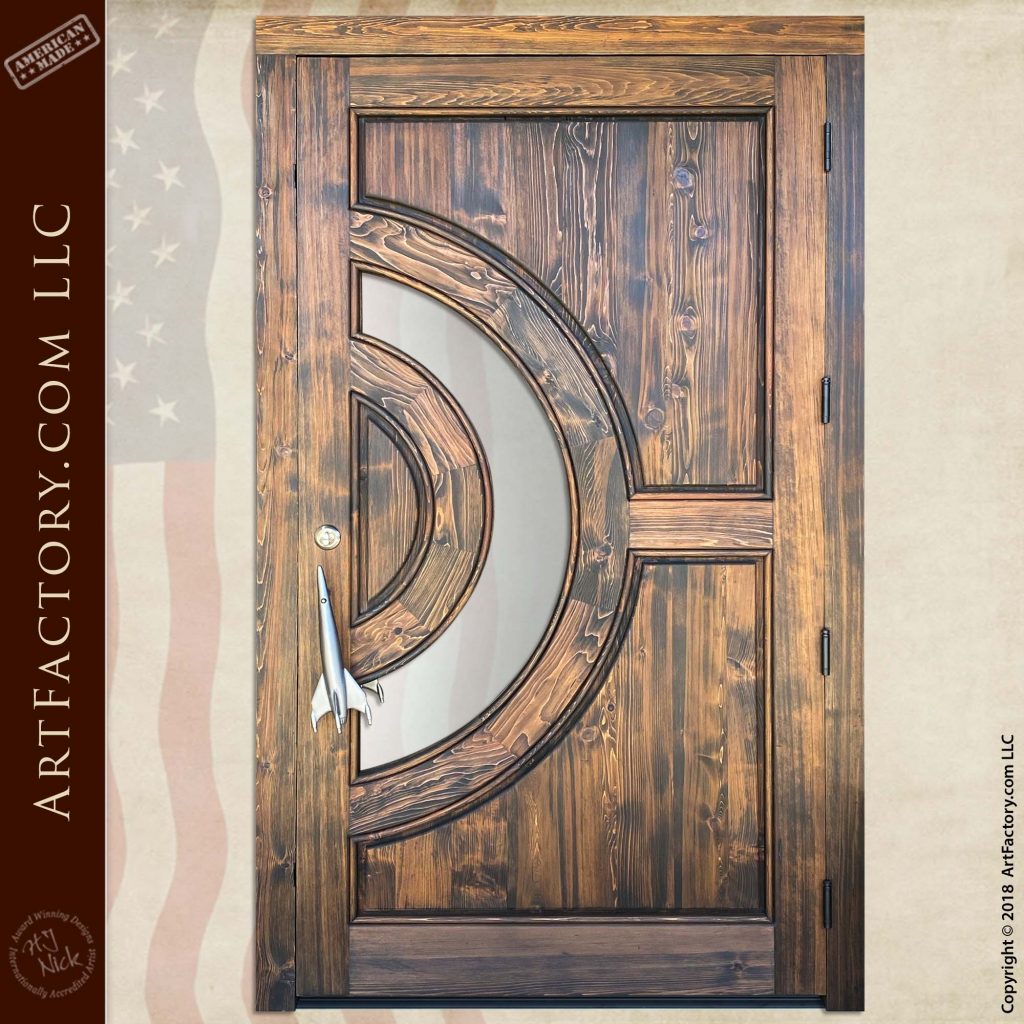 Custom Rocket Door Handle: Design Inspired By Classic Science Fiction
