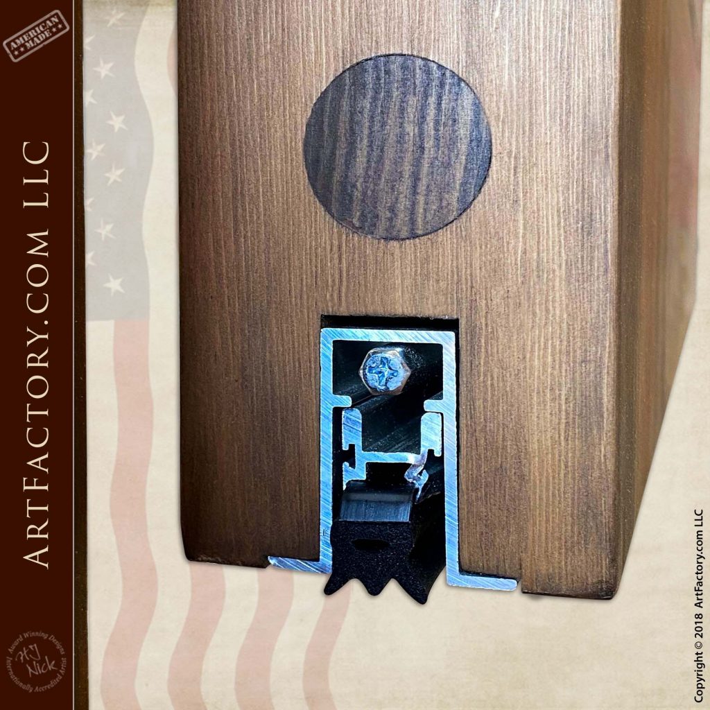 Custom Tudor Arch Door: Vertical Plank Solid Wood Construction