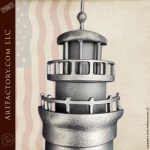 Custom Lighthouse Door Pulls: Fine Art Blacksmith Hand Forged Handles