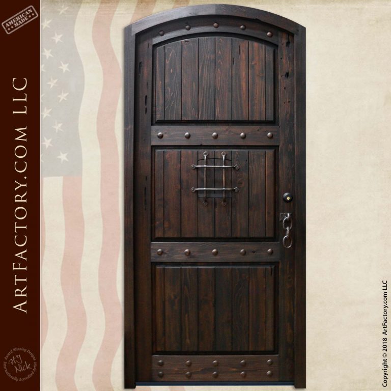 Castle Style Doors: Fortress Style Doors Built In Original Craft