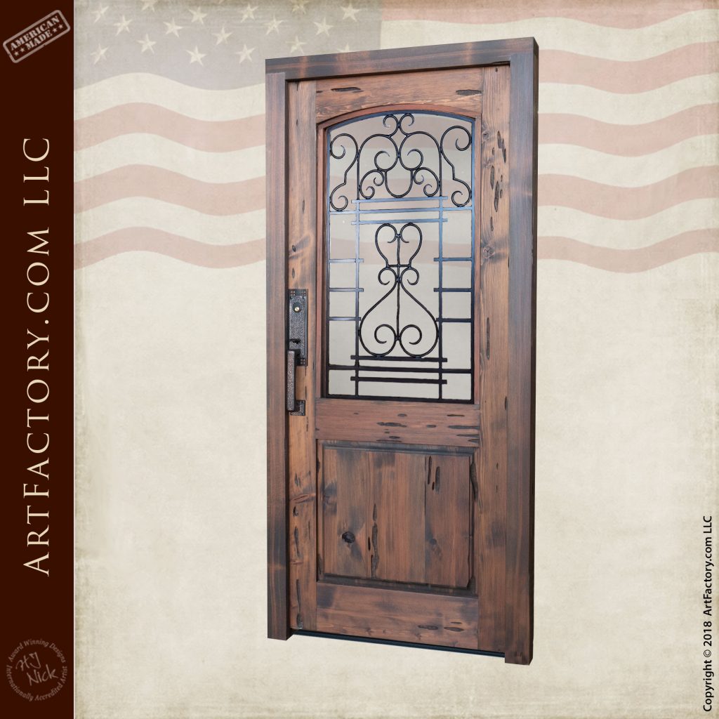 Custom Fine Art Door: Original Design By Award Winning Artist H.J. Nick