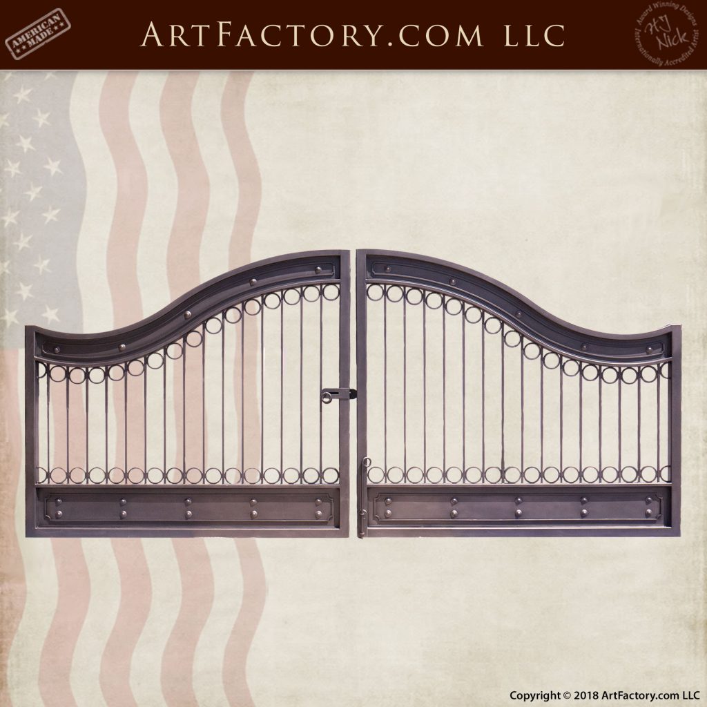 Wrought Iron Gates: Fine Art Custom Hand Forged Iron Gates