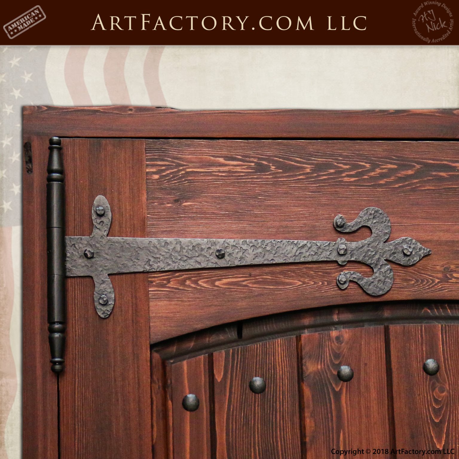 Custom Door Hinges: Heavy Duty Iron Latches And Hardware