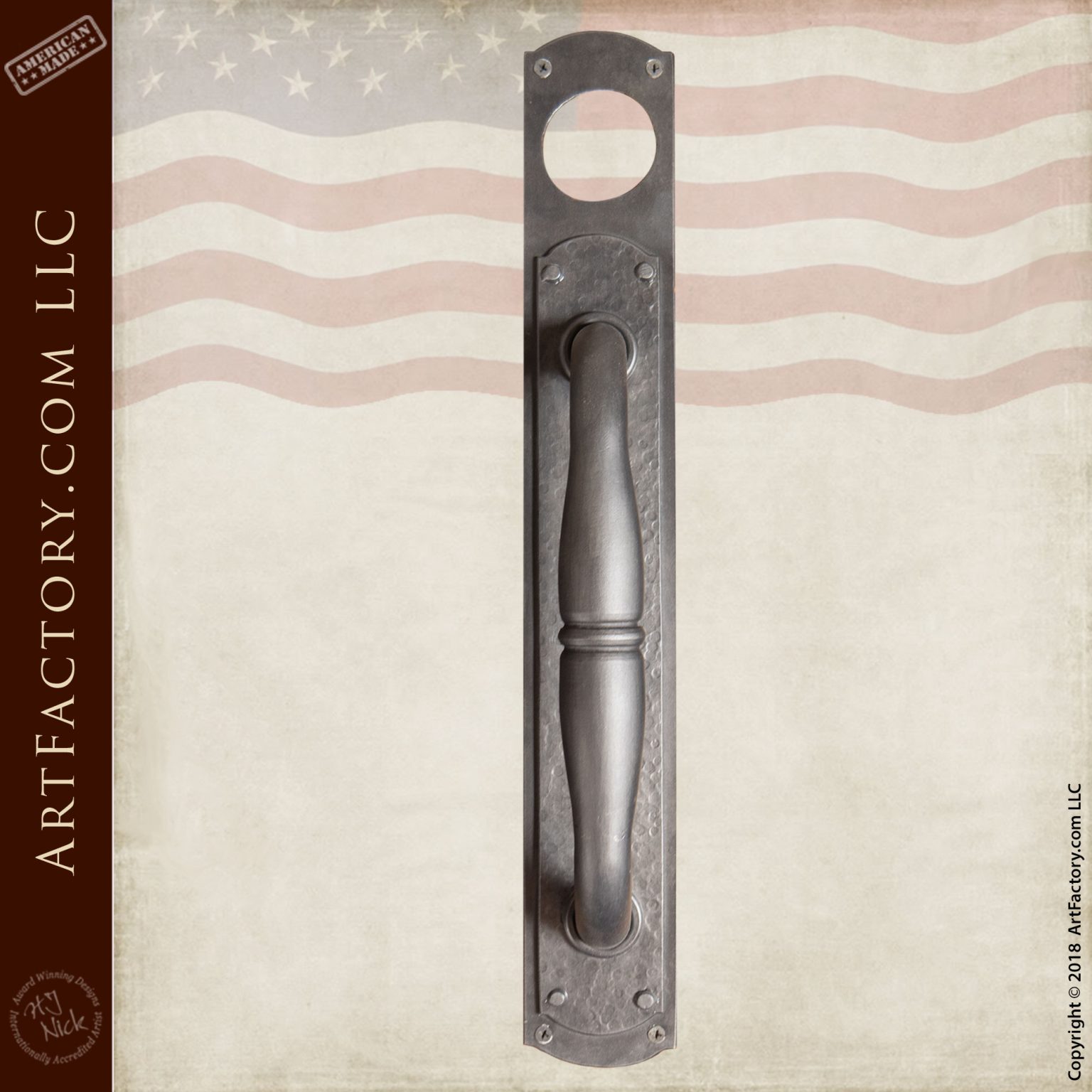 Custom Door Handles: Fine Art Hand Forged Pulls And Knobs