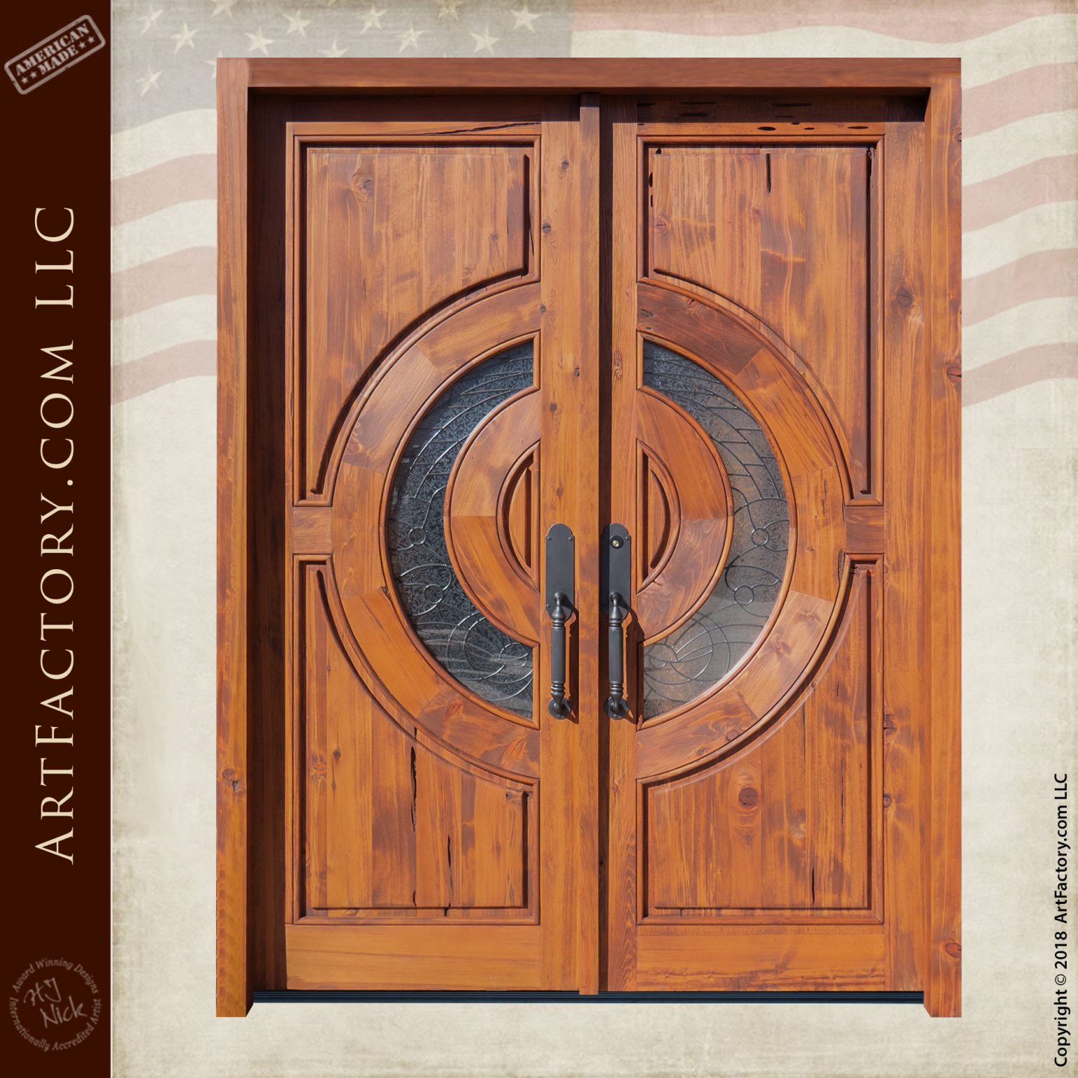 Craftsman Double Security Door: Built With Old World Fortress Strength