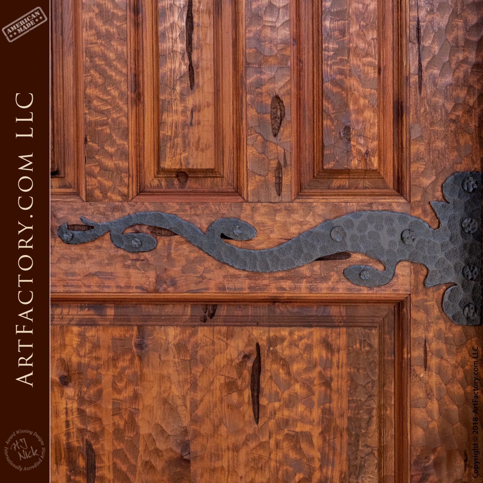 Custom Door Hinges: Heavy Duty Iron Latches And Hardware