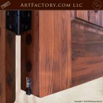 Personalized Custom Grand Entrance: Solid Wood With Fine Art Sidelights