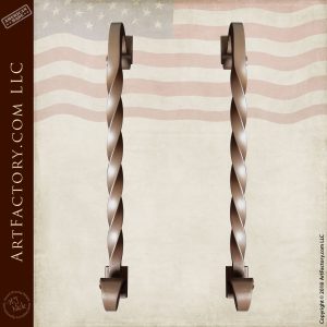 Custom Iron Appliance Handles: Hand Forged By Master Blacksmiths