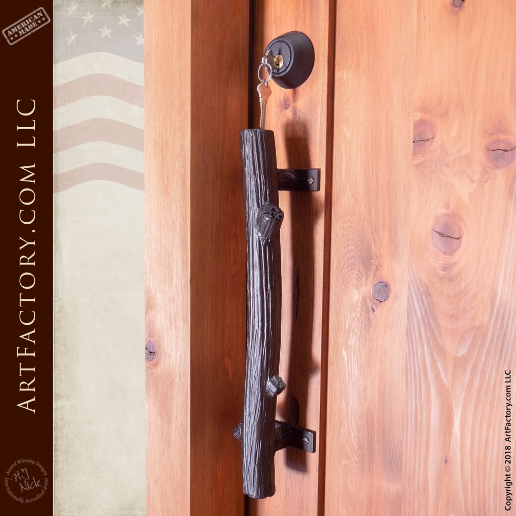 Wood Custom Front Door: Solid With 3 Panel Viewing Window