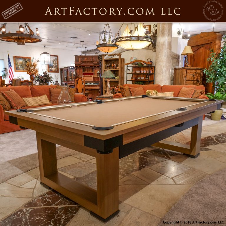 Custom Solid Wood Pool Tables: Handmade By Master Craftsmen