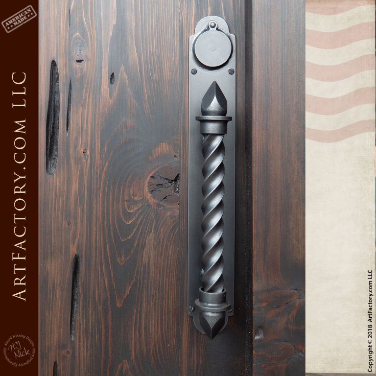 Custom Door Handles: Fine Art Hand Forged Pulls And Knobs