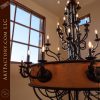 Fine Art Copper Chandelier: Handmade By Master Blacksmiths