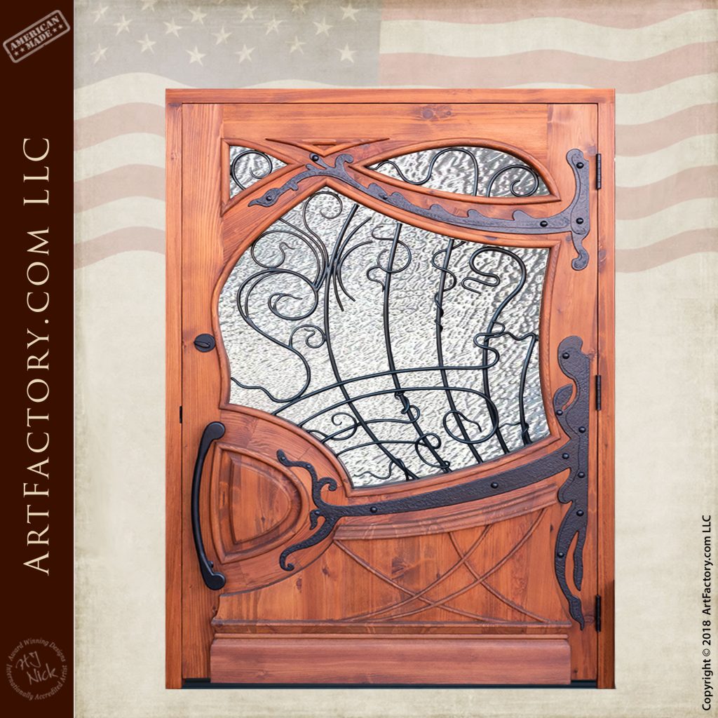 Extravagant Art Nouveau Entrance: Jules Lavirotte Inspired Design