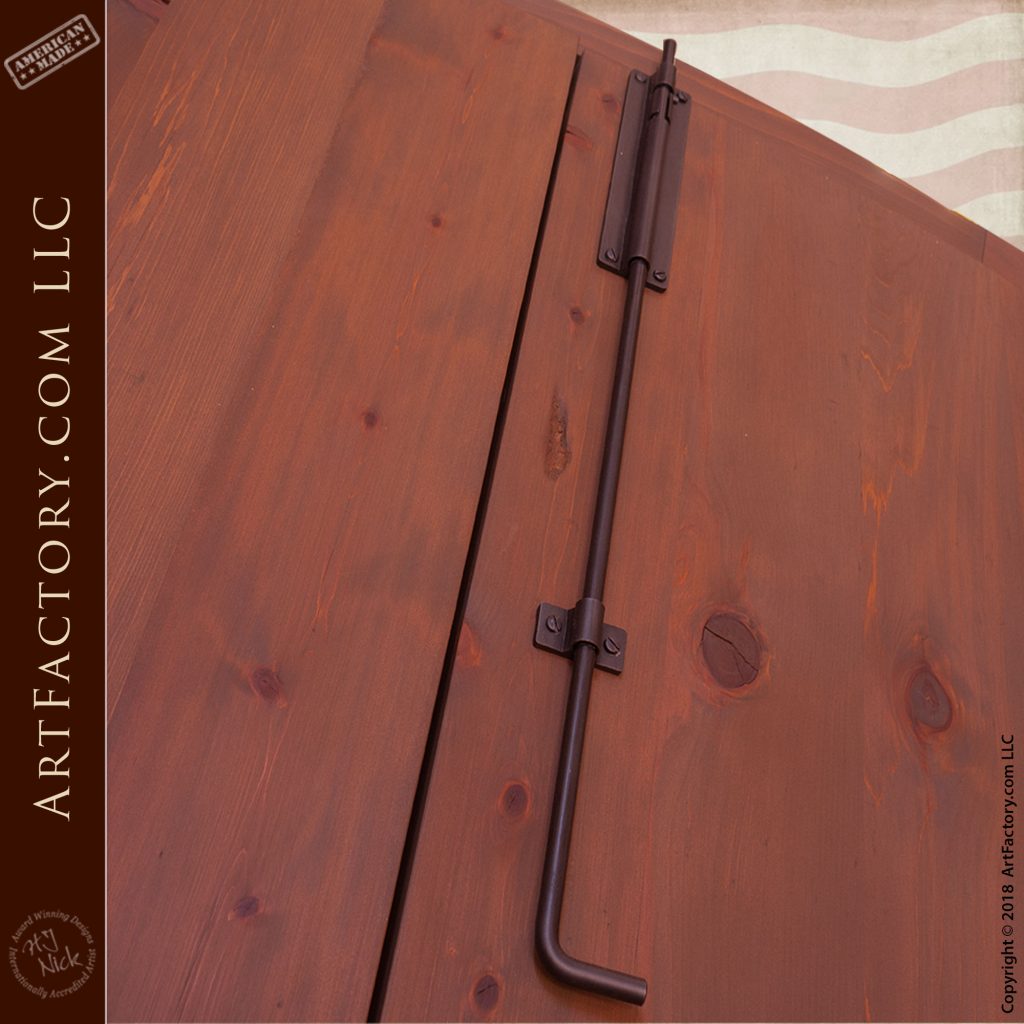 Custom Fortress Grand Entrance: Medieval Iron Door Hardware