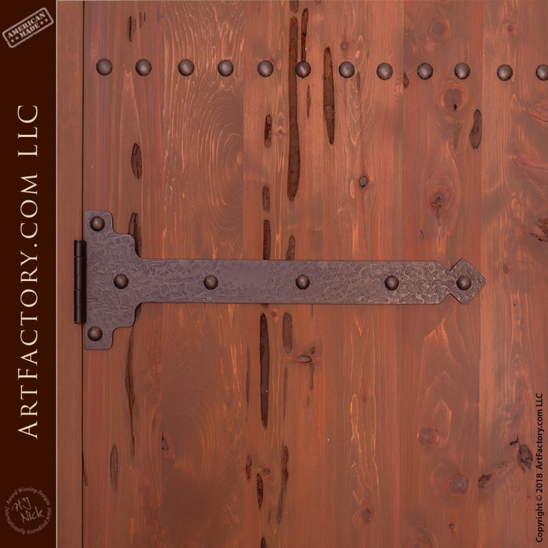 Custom Fortress Grand Entrance: Medieval Iron Door Hardware