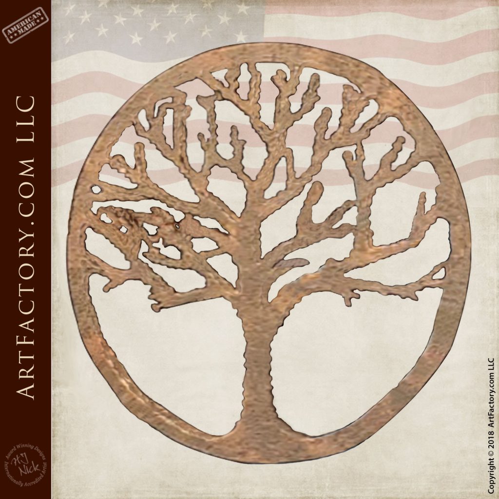 Tree of Life Magnets: Customized Hand Forged Iron Accent Pieces
