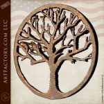 Tree of Life Magnets: Customized Hand Forged Iron Accent Pieces