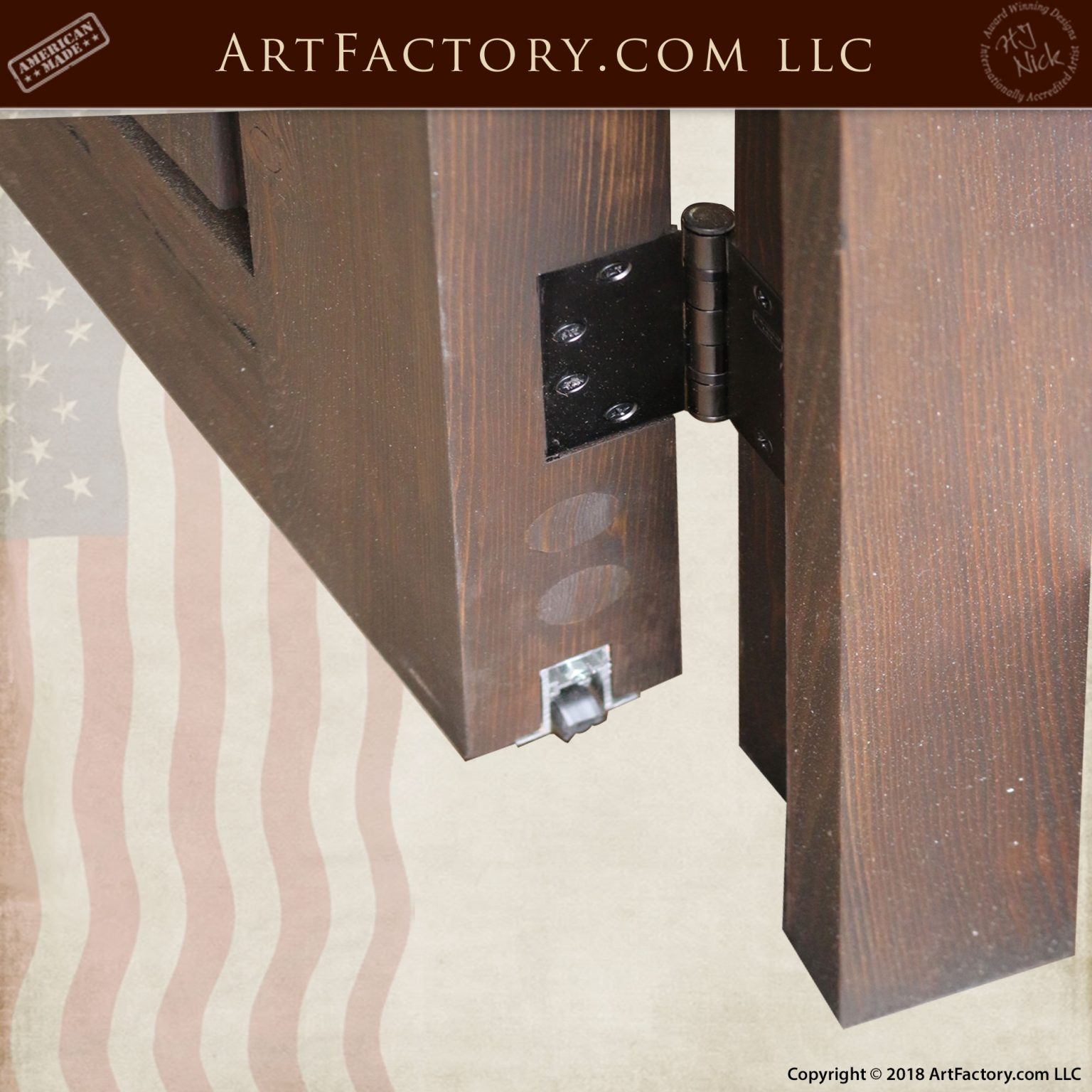 Custom Round Window Door: Arched Door In Flat Wooden Jamb