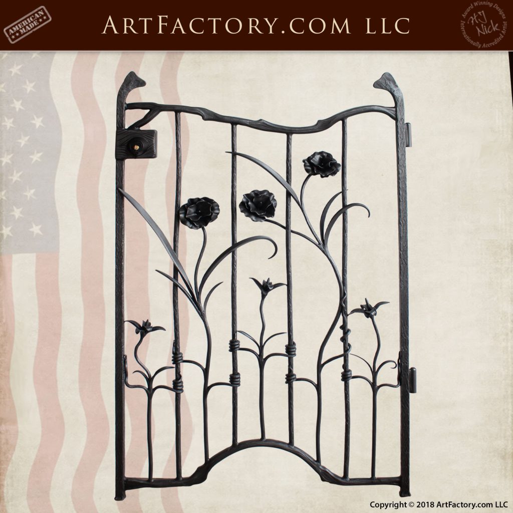 Wrought Iron Gates: Fine Art Custom Hand Forged Iron Gates