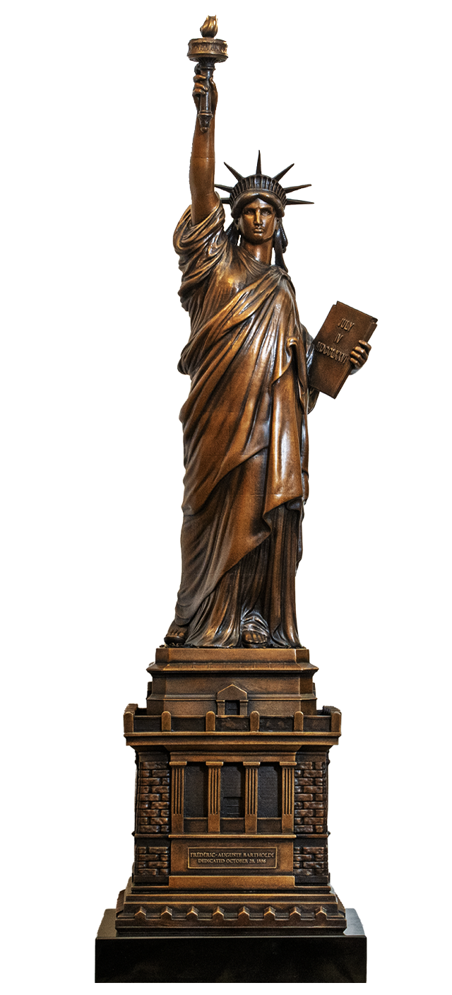 Statue of Liberty by Frédéric-Auguste Bartholdi & Lorenzo Ghiglieri