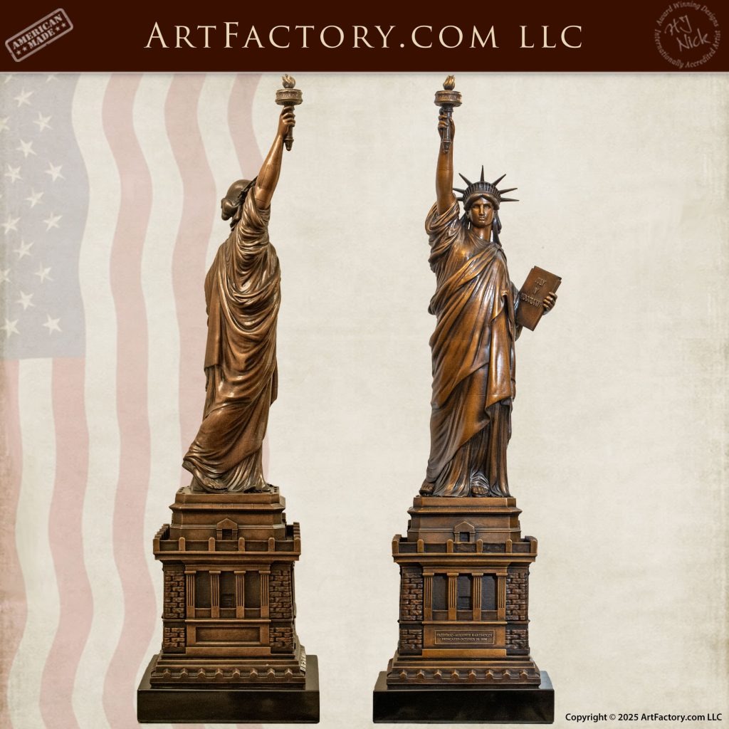 Statue of Liberty by Frédéric-Auguste Bartholdi & Lorenzo Ghiglieri