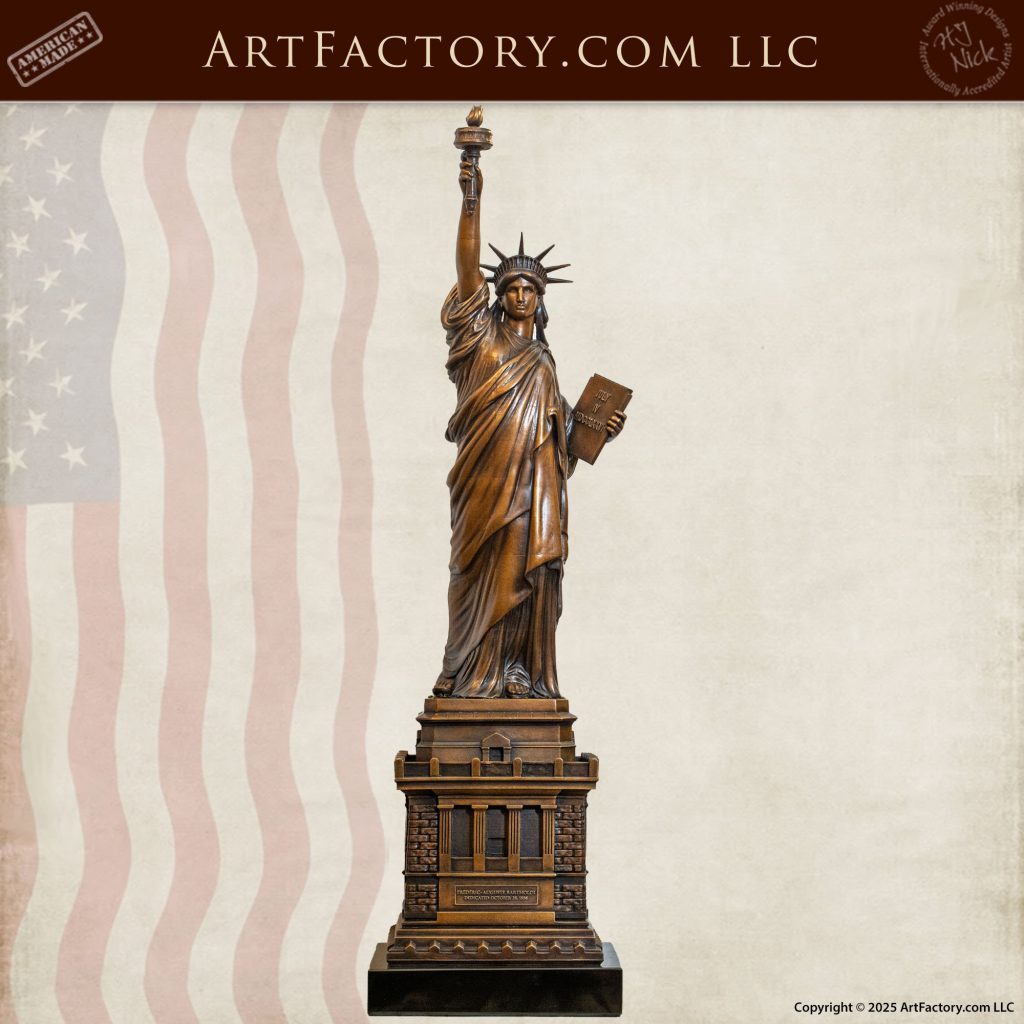Statue of Liberty by Frédéric-Auguste Bartholdi & Lorenzo Ghiglieri