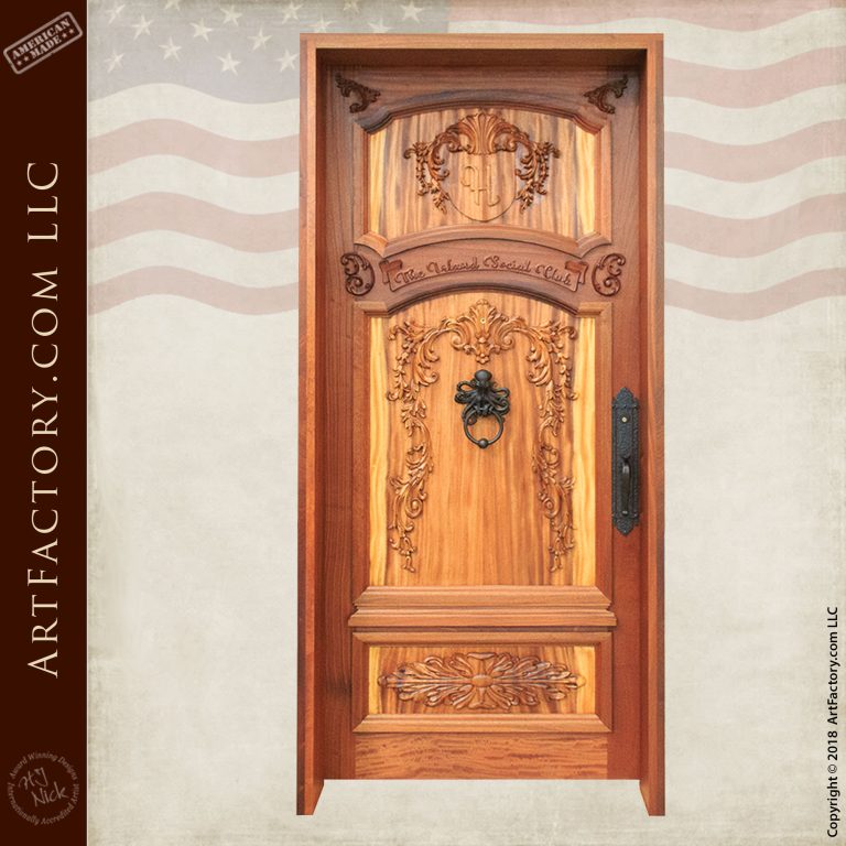 Hand Carved Doors Austin | Los Angeles | ArtFactory.com