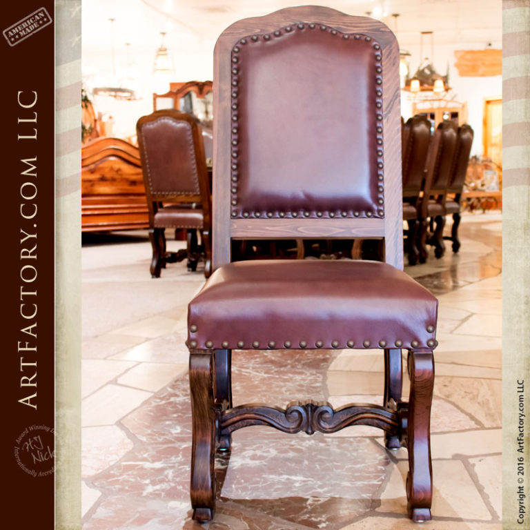 Custom Dining Furniture - Custom Leather Chairs - Scottsdale Art Factory