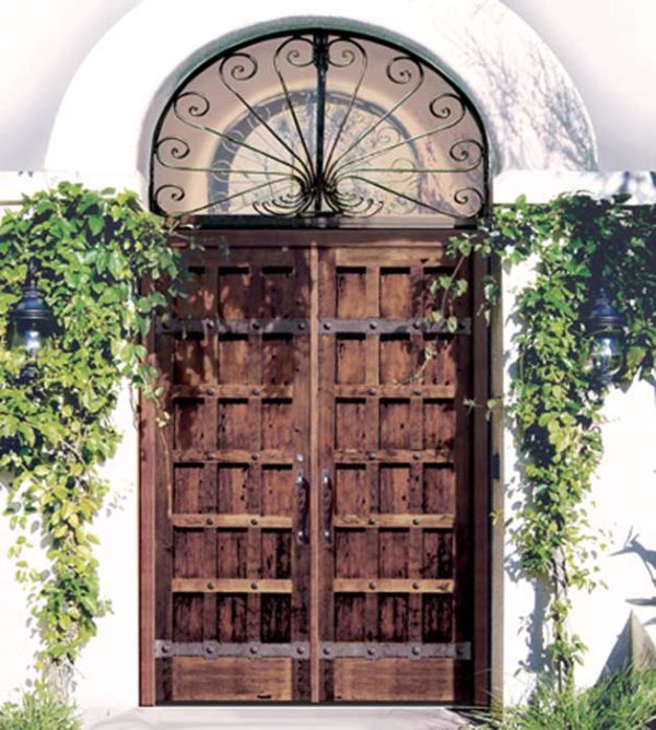 Custom Entry Double Doors - Chateau d'Amboise