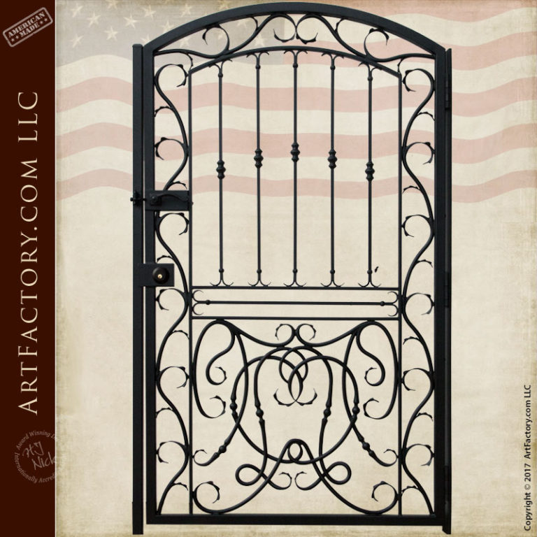 Wrought Iron Gates: Fine Art Custom Hand Forged Iron Gates
