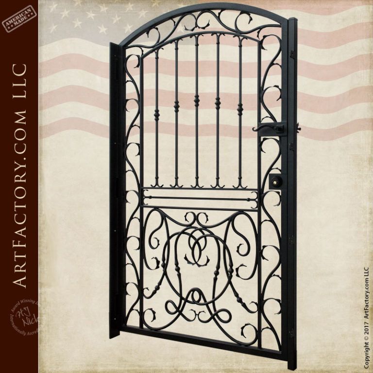 Harvard University Inspired Gate: An Original Design By Artist H.J. Nick