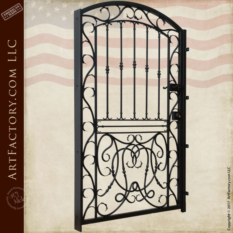 Harvard University Inspired Gate: An Original Design By Artist H.J. Nick